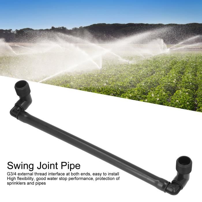 Zerone tuyau de joint pivotant d'irrigation 5 pièces G3/4 filetage ...