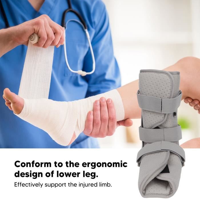 Protecteur d'entorse de fracture de la cheville Attelle de ...