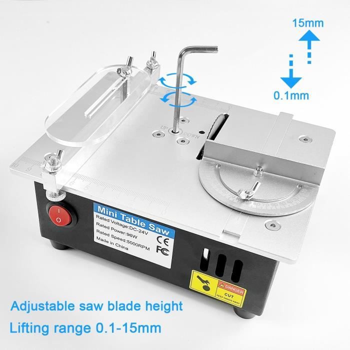 Mini Scie Circulaire De Table, Scie Circulaire Sur Table 5000 Tr-Min ...