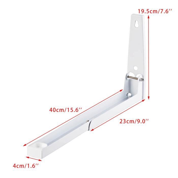 Support de Four à Micro-ondes - HOMDOX - Support Mural Extensible en ...