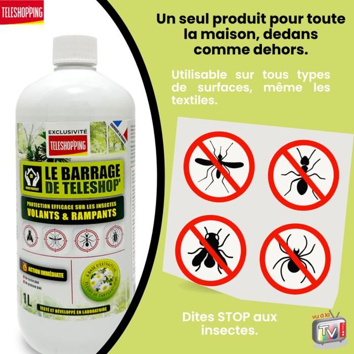 Teleshopping Barrage Aux Insectes