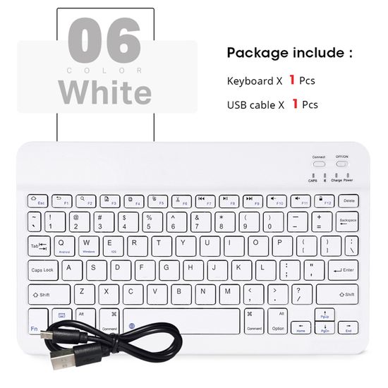 Clavier Bluetooth pour iPad Xiaomi Samsung Huawei tablette ordinateur ...