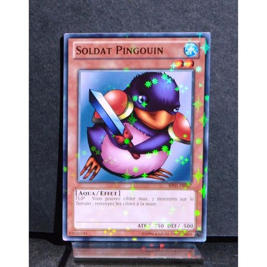 Carte YU-GI-OH BP01-FR057-ST Soldat Pingouin NEUF FR - Cdiscount Jeux - Jouets