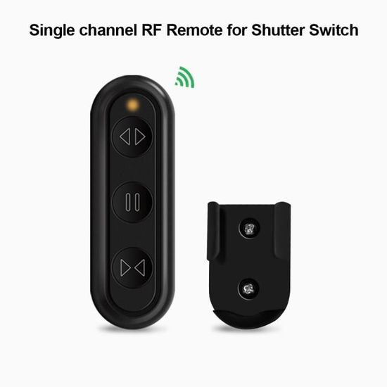 Rideau Motorisé Électrique - Smart Home - 1 Channel RF Remote ...
