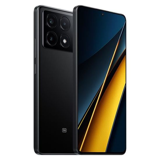 Smartphone XIAOMI POCO X6 Pro 5G 12Go 512Go Noir - Cdiscount Téléphonie