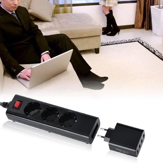 Prise de port 4 USB standard européen 220-250V--Rose Vie - Cdiscount ...