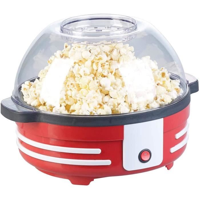 Popcorn maker popcorn pans : machine à pop-corn rétro avec agitateur et ...