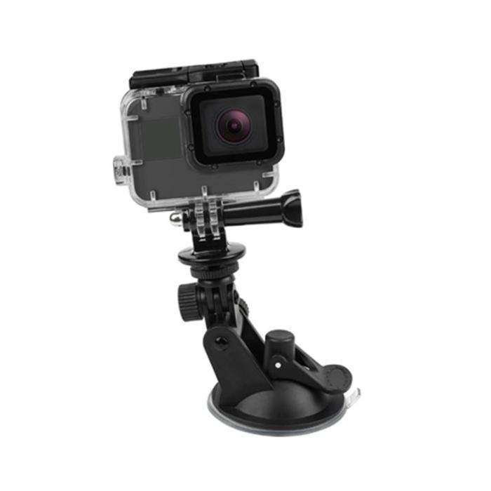 PACK CAMERA SPORT - PACK CAMERA FRONTALE Type 1 - Mini ventouse de pare ...