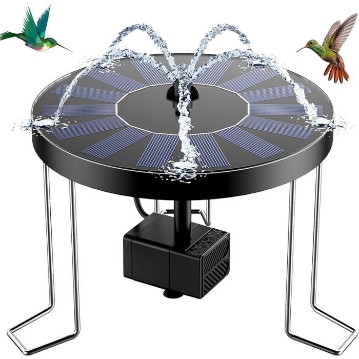 Fontaine solaire extrieure amliore Fontaine solaire extrieure avec ...