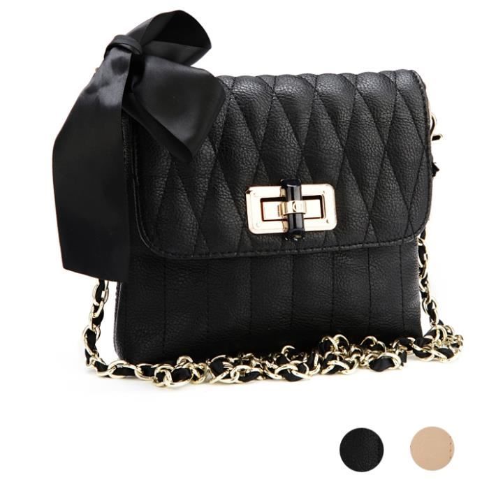 Femmes sac à main avec bandoulière chaîne - Cdiscount Bagagerie ...