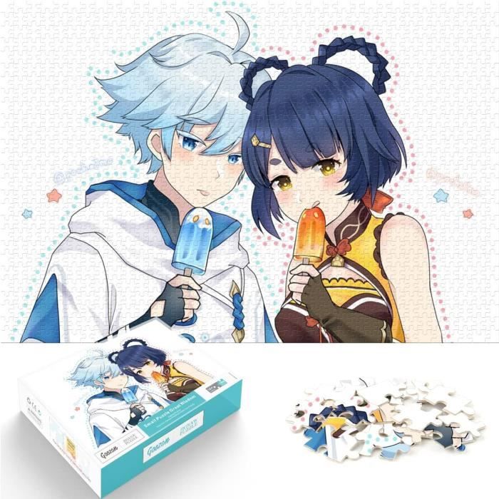 Puzzle 1000 Pièces Genshin Impact Chongyun Puzzles Garçons Et Filles ...