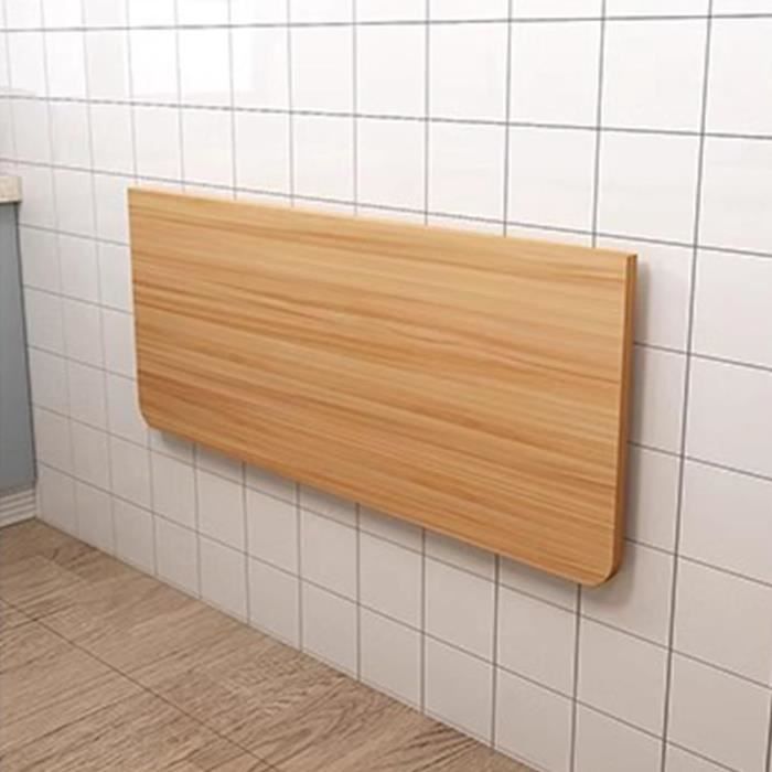 Table Murale Rabattable, Supports En Bois Massif Et Métal | Table ...