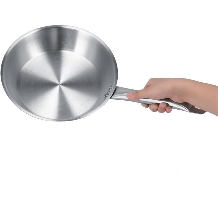 Poêle À FrirePoêle À Frire En Acier Inoxydable Poêle À Frire Ustensiles De Cuisine ...