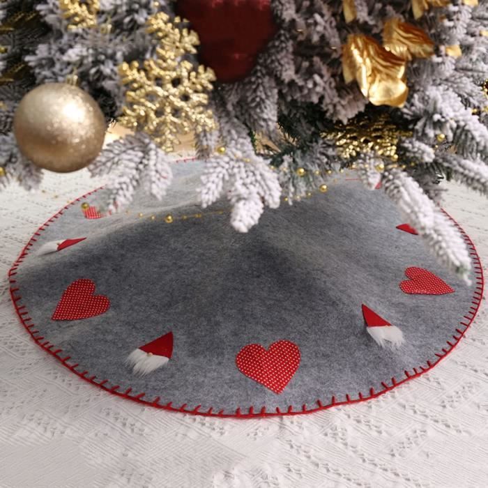 98CM Jupe Arbre De Noël Couvre-Pied De Sapin De Noël Jupe Sapin De Noël ...