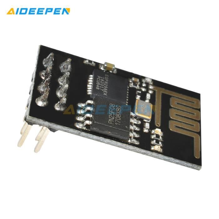 2pcs ESP8266 ESP-01 ESP01 série sans fil WIFI Module émetteur-récepteur ...