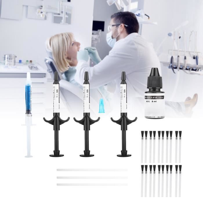 Kit de collage dentaire orthodontique Outils de kit de système adhésif ...