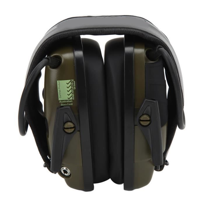 Fdit Cache-oreilles anti-bruit Casque de protection auditive de chasse professionnelle avec ...