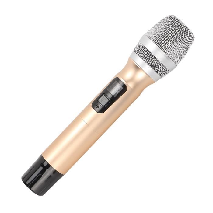 Microphone Sans Fil UHF Metal Dynamic Handheld Karaoke Mick 1 Tow 1 ...
