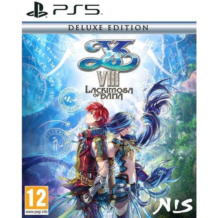 Jeu vidéo - Ys - Ys VIII: Lacrimosa of Dana - Deluxe Edition - PS5 - Aventure - Blu-Ray ...