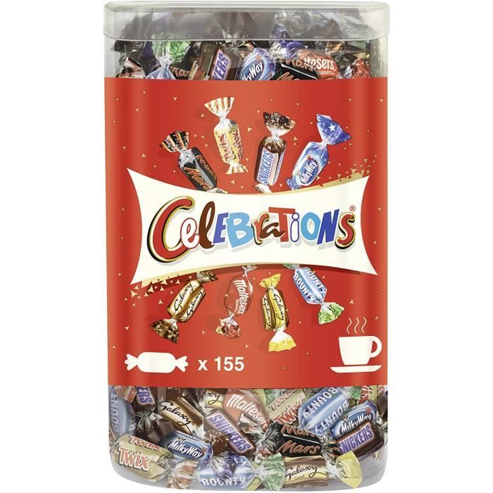 Sachet De Boite Chocolat - Cadeau Assortiment Snickers Twix Mars ...