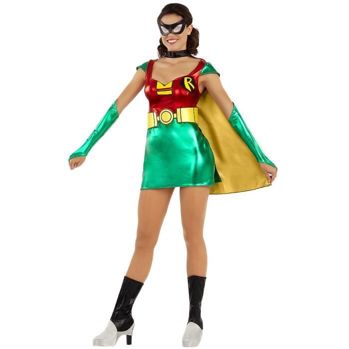 Déguisement Robin femme Boy Wonder- Funidelia- 114497- Super héros, DC ...