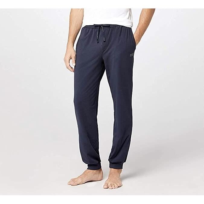 Hugo Boss Bodywear Lightweight Cuffed Lounge Pants NAVY - Cdiscount ...