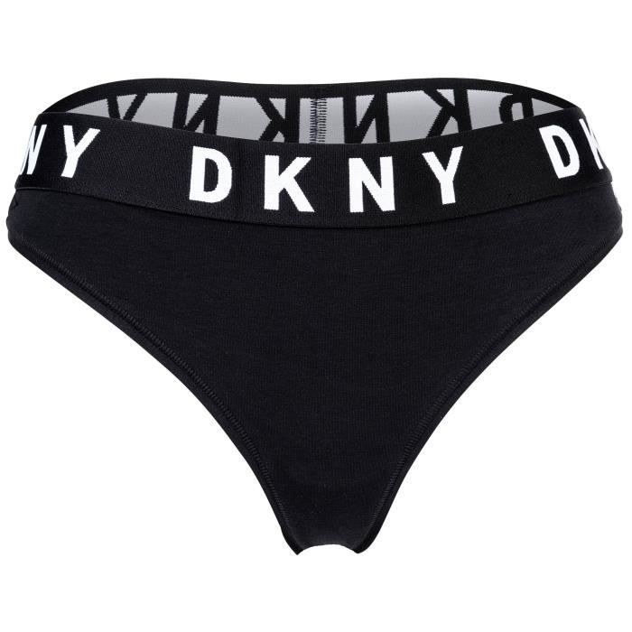 DKNY String Femme - uni, Noir - Cdiscount Prêt-à-Porter