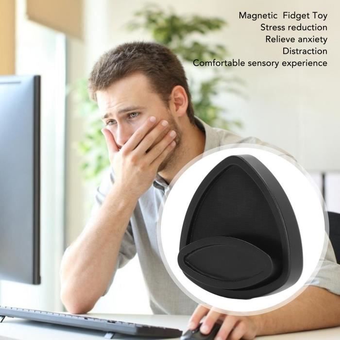 Finger Fidget Toy - MXZZAND - Métal - Léger - Portable - Anti-anxiété ...