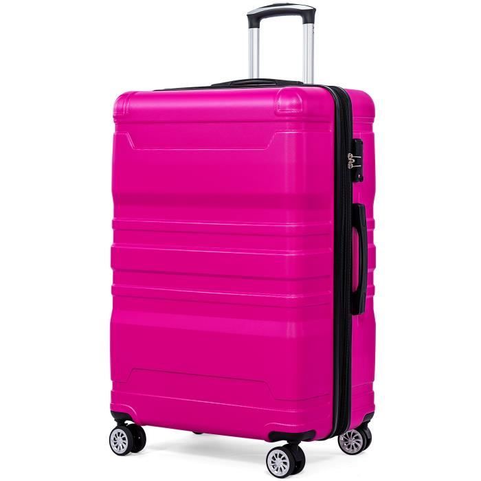 Bagage à main rigide | Valise avec serrure TSA et roue universelle ...
