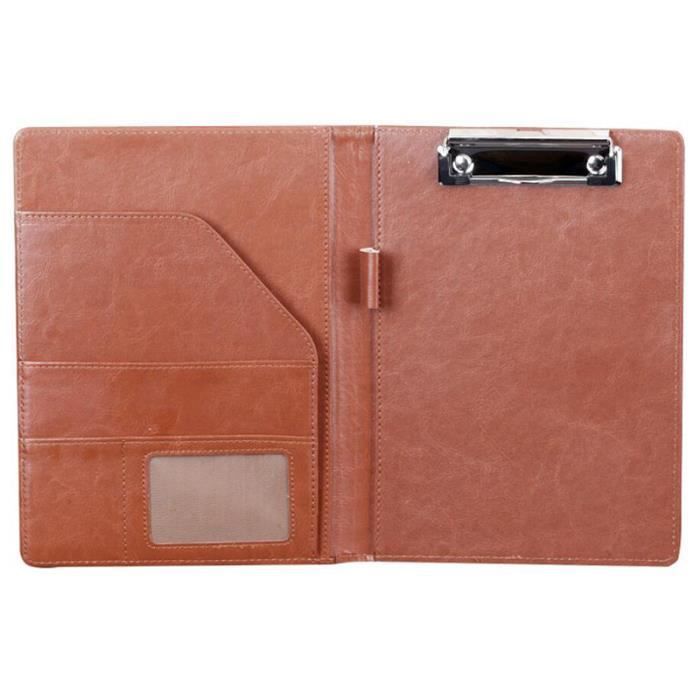 SODIAL-A5 Document Bag File Folder Clipboard Business Office Financial ...