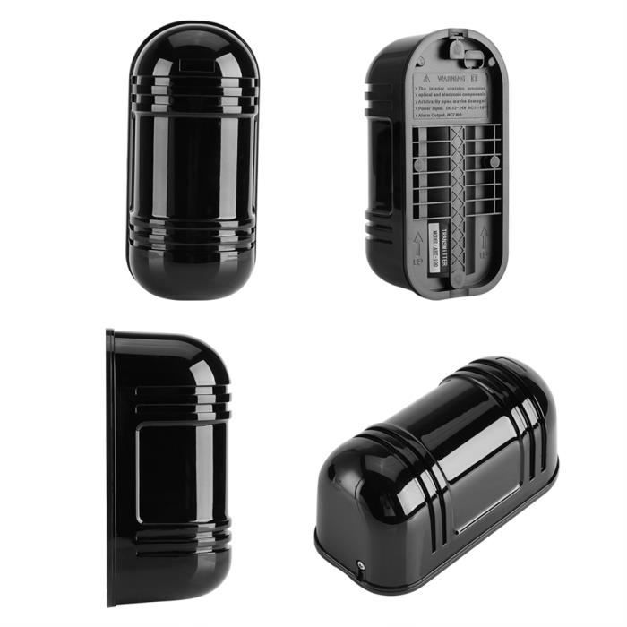 TMISHION Alarme de capteur Détecteur infrarouge photoélectrique à ...