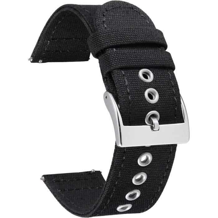 Bracelets De Montre En Toile À Dégagement Rapide Bracelet Pour Montre ...