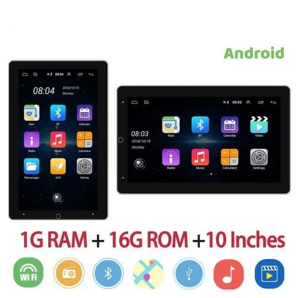 Autoradio Girevole Android 10" Radio Mp5 Player Bluetooth Wifi Gps ...