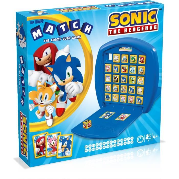 Match Sonic the Hedgehog - Jeu de société - WINNING MOVES - Jeu d ...