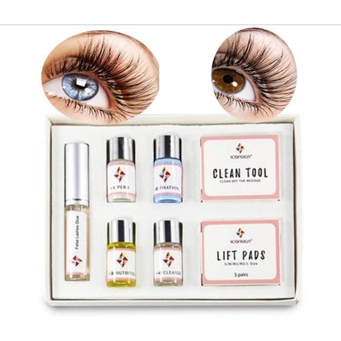 Kit de permanente pour cils, kit de haute qualité pour cils perm kit de ...