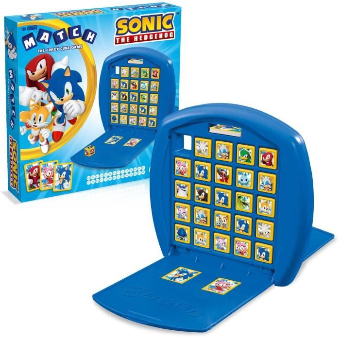 Match Sonic the Hedgehog - Jeu de société - WINNING MOVES - Jeu d ...