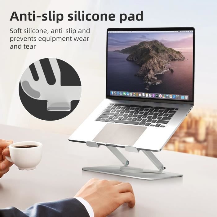 Suptek Support Ordinateur Portable, Support PC avec Hauteur réglable ...