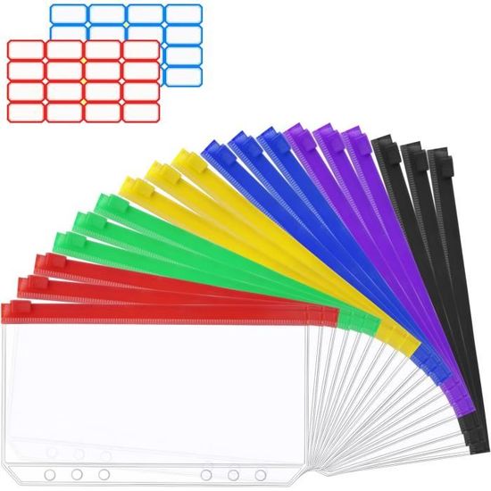 Pochette Classeur A4 Refermable YoeeJob Lot De 30 Pochettes En ...