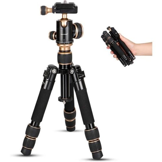 Koolehaoda Mini trépied de Table Portable, Hauteur réglable de 20,3 à ...