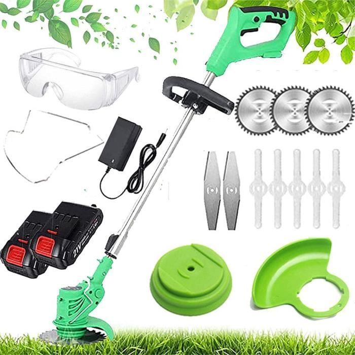 Debroussailleuse Sans Fil, Coupe Bordure Electrique Sans Fil, 21v ...