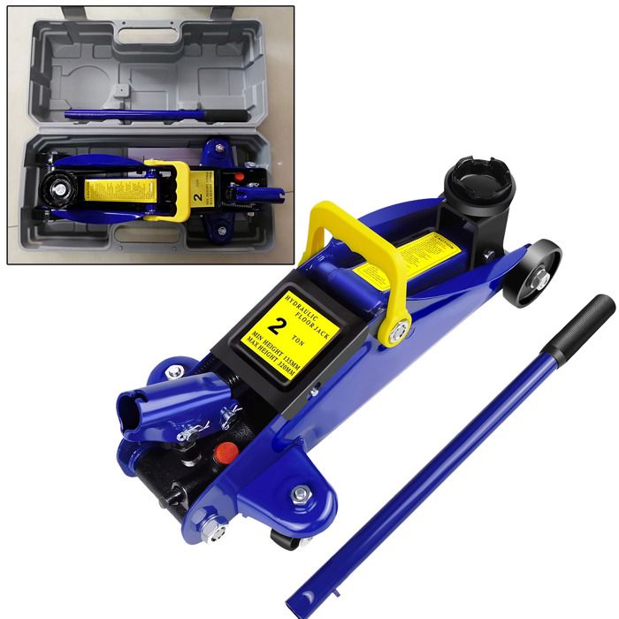 Cric Hydraulique de 2 tonnes Service de Chariot Hydraulique Portable ...