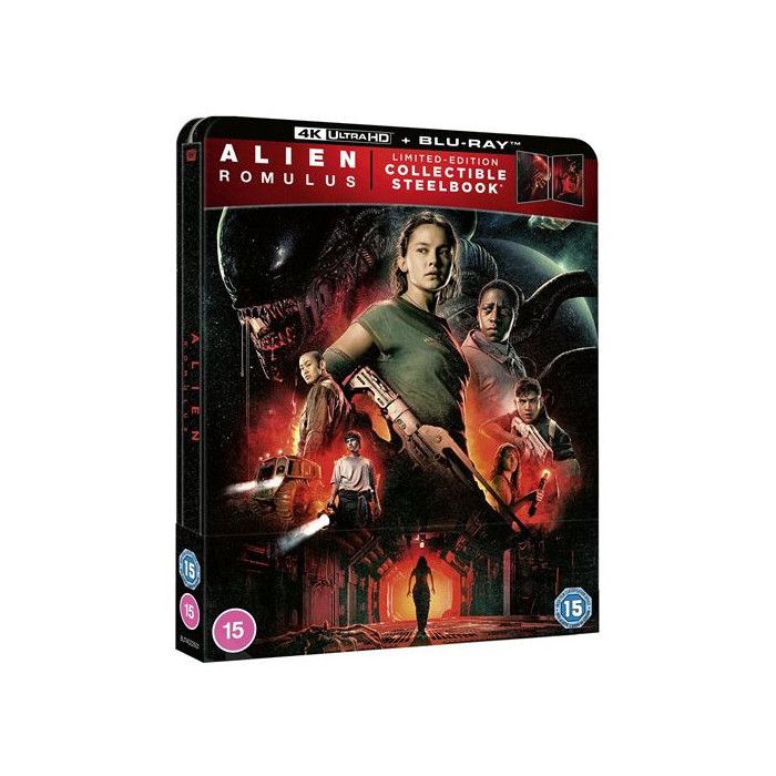 Alien : Romulus Steelbook Blu-ray 4K Ultra HD - Cdiscount DVD
