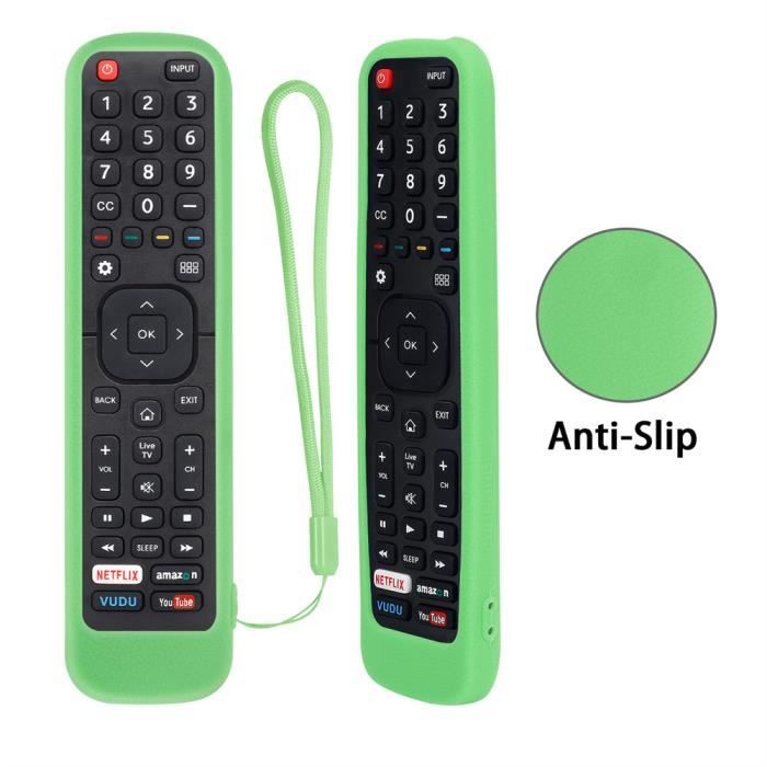 Vert-Nouvelle télécommande TV EN2B27 Juste de protection pour Hisense ...