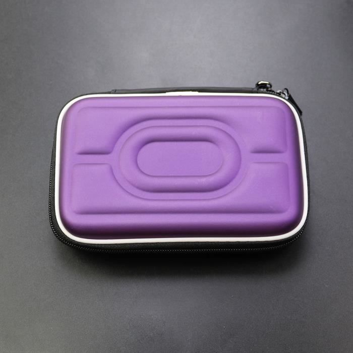 Violet-JCD Juste de protection et de transport pour console 3DS NDSL NDSI GBA GBC, étui rigide ...