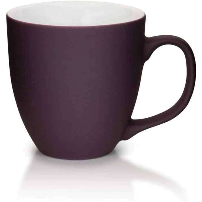 Grande Tasse À Café Xxl En Porcelaine Avec Surface Douce Au Toucher Mat ...