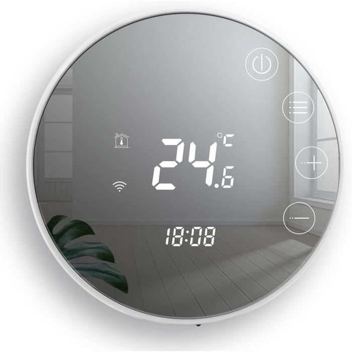 Beok Tuya Thermostats Intelligents Thermostat De Chauffage Thermostat D'Ambiance Thermostat Wifi ...