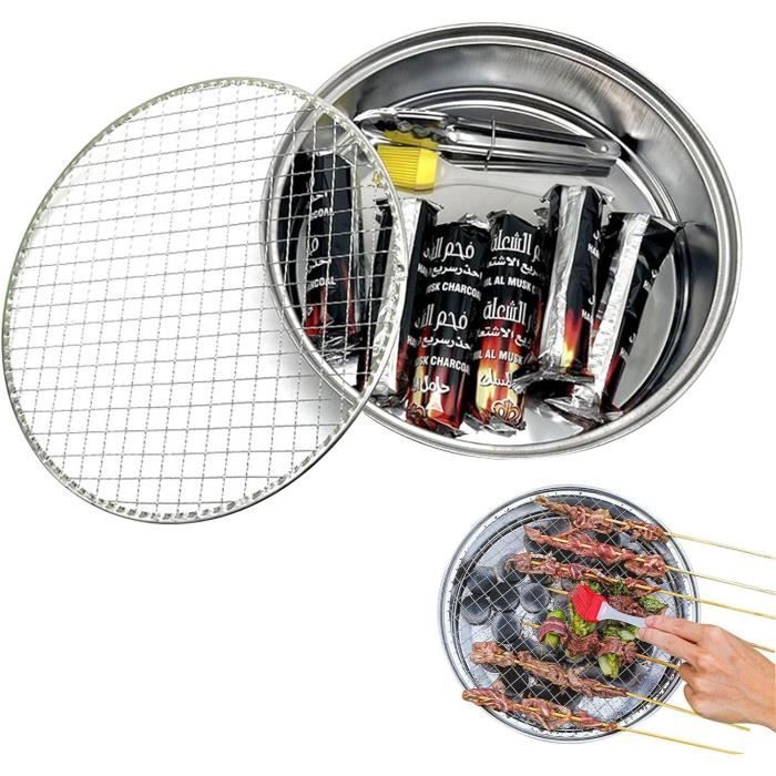 Grille jetable | Barbecue au Bois Kabob Grill Portable Grill Petit ...