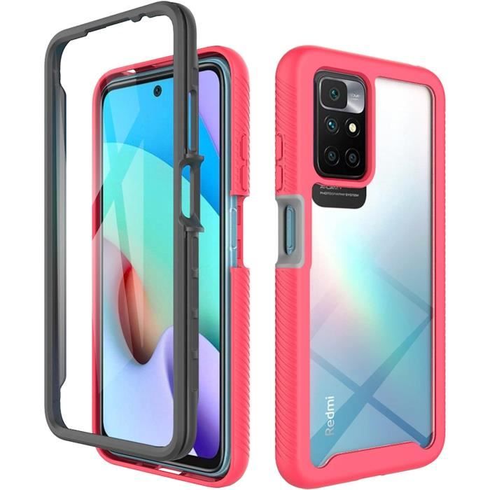 ® Coque Transparente Pour Xiaomi Redmi 10 2022 Antichoc Coque Full Body ...