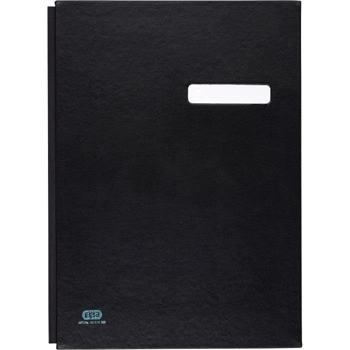 41403SW Parapheur A4 en PVC (Noir) (Import Allemagne)[389] - Cdiscount ...