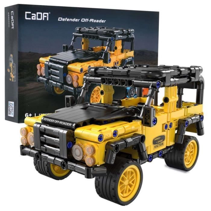 Cada C52028W Blocks Defender Off-Roader Pull-back Terrain Vehicle 389 ...